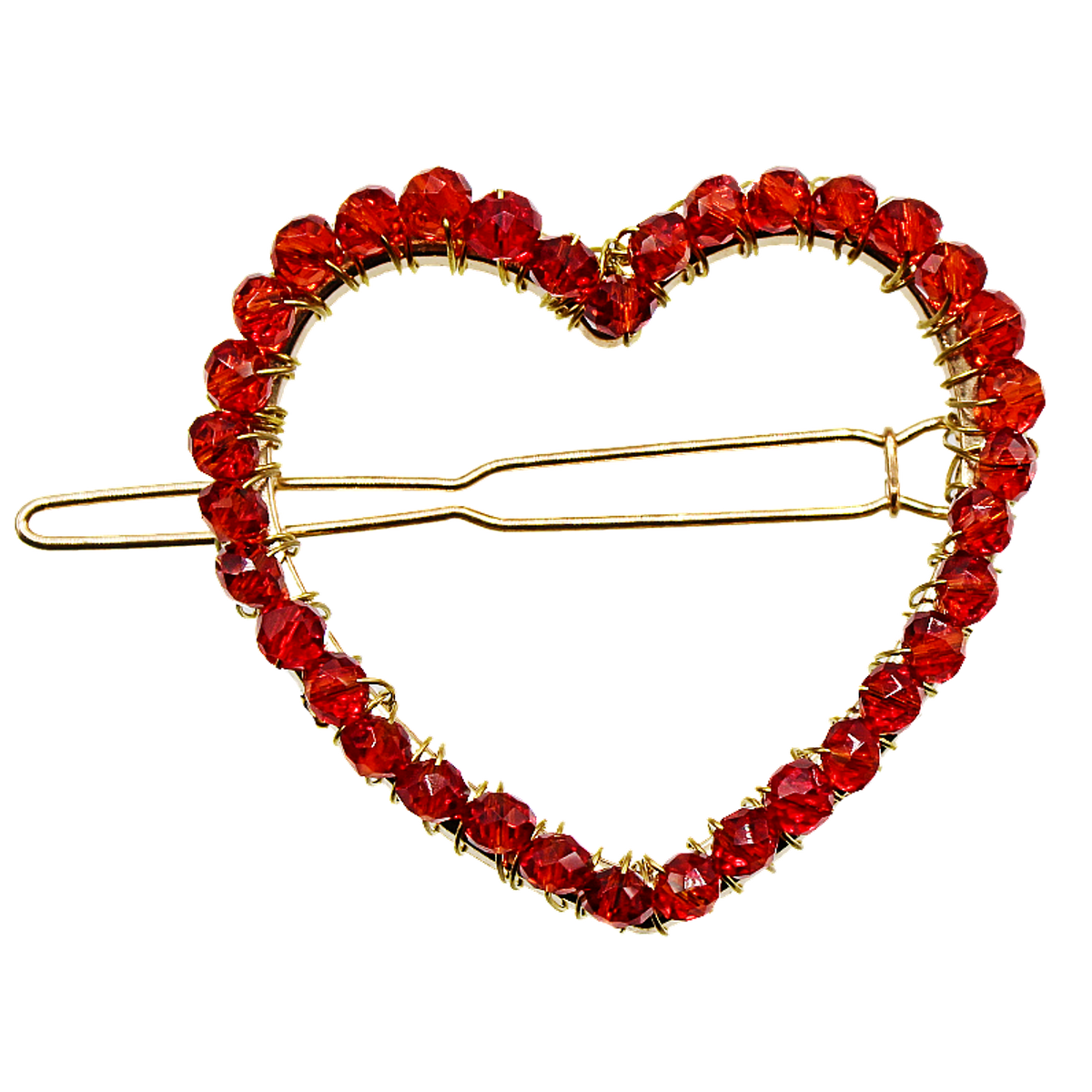 Heart Hair Clip – The Beadery